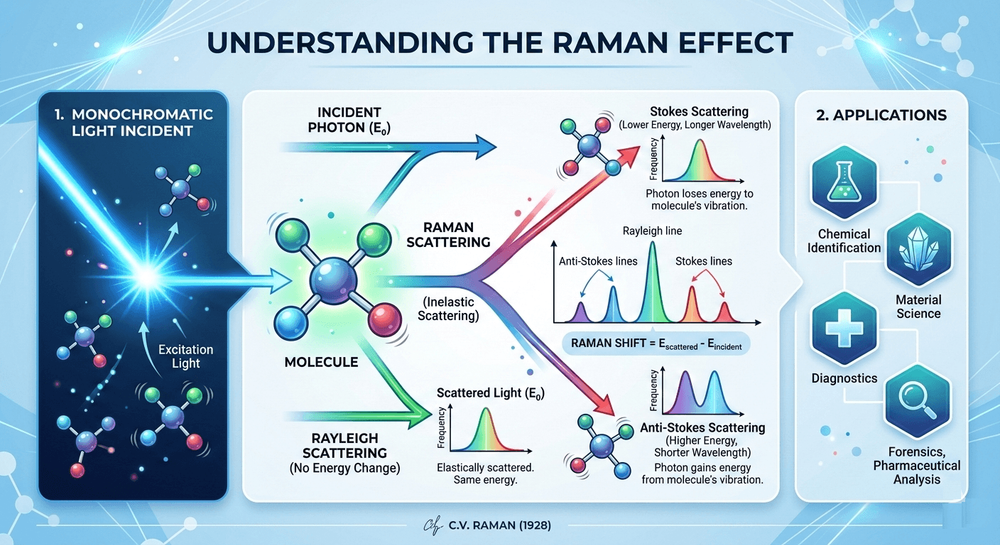 What is Raman Spectroscopy? | Applications & Working Principle